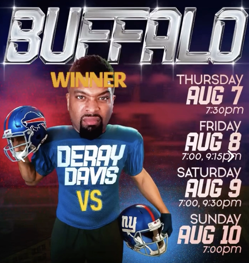 The Comedy Buzz: DeRay Davis, Joe Machi, a Rich Talarico stage reading ...
