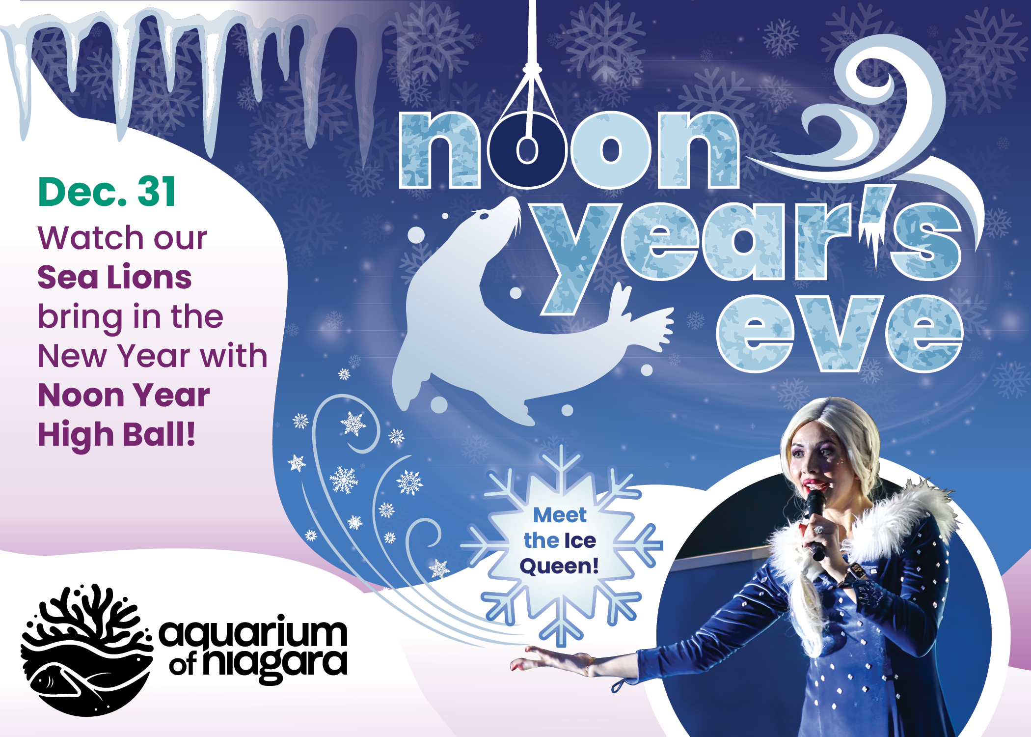 WNY Community: Noon Year's Eve with the Ice Queen